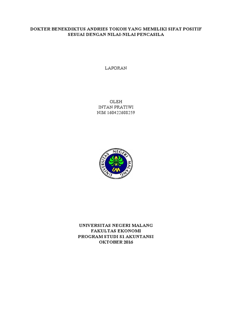 Laporan Tokoh Inspiratif Pdf
