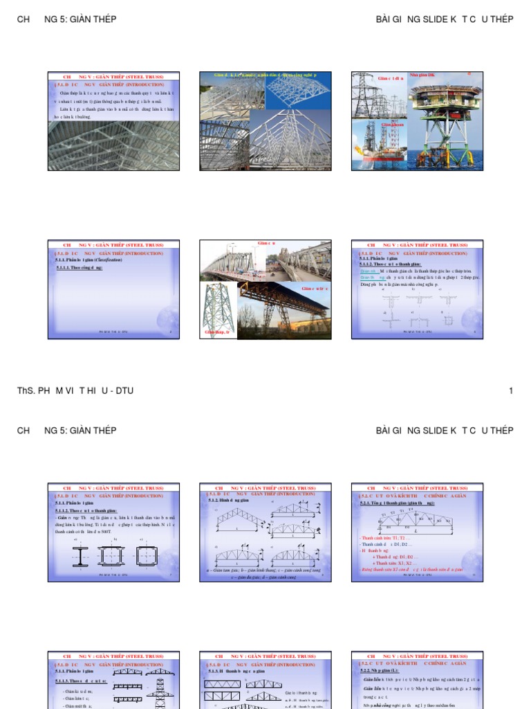 CH 5 Steel Truss 82018 | PDF