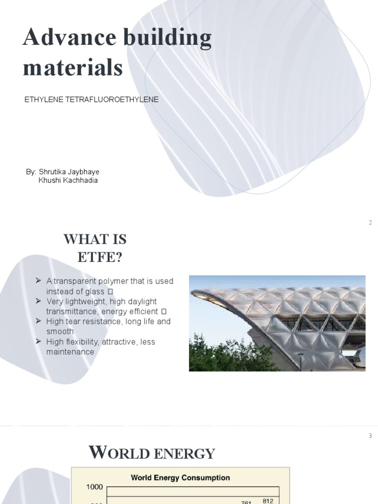 Advance Building Materials: Ethylene Tetrafluoroethylene | PDF ...