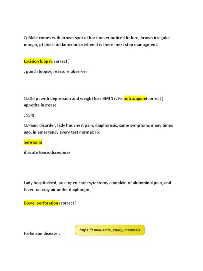 File 04 NEW USMLE 2021 Updated Recall Collection Step 2ck Export | PDF