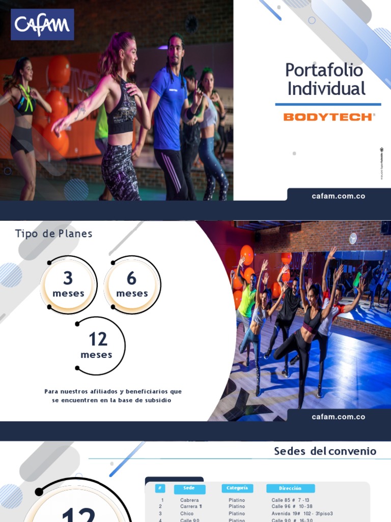 Tarifas Bodytech 2021 | PDF | Bogotá