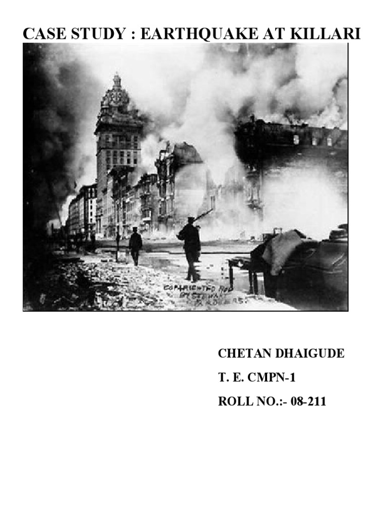 Case Study | PDF | Earthquakes | Fault (Geology)