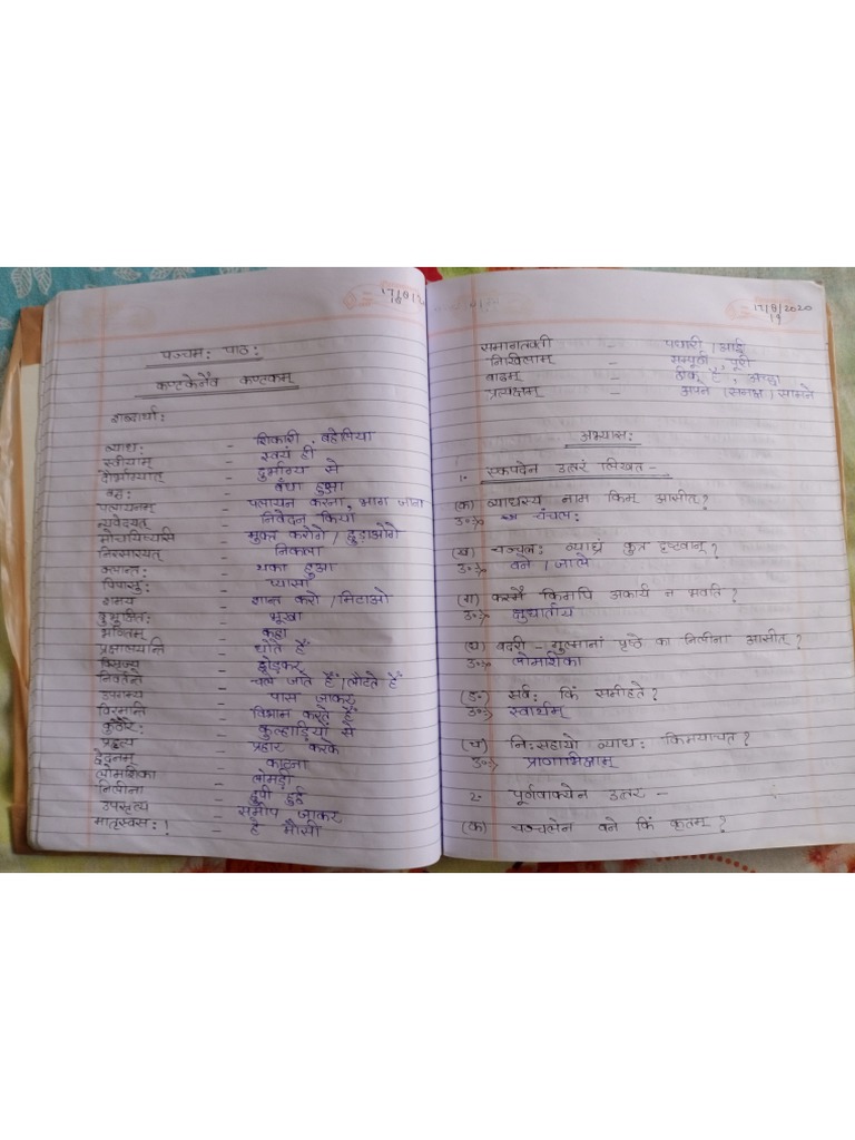 Class 8 CH 5 Sanskrit | PDF