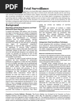Acog Practice Bulletin: Antepartum Fetal Surveillance | PDF | Fetus ...