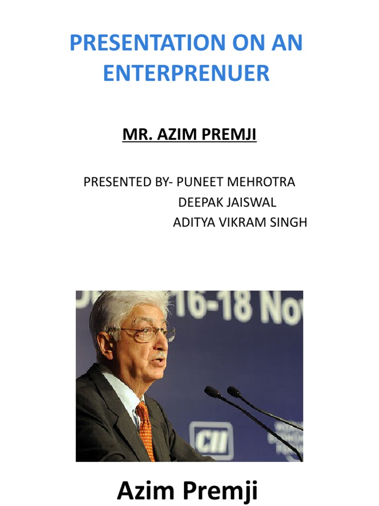 Azim Premji | PDF
