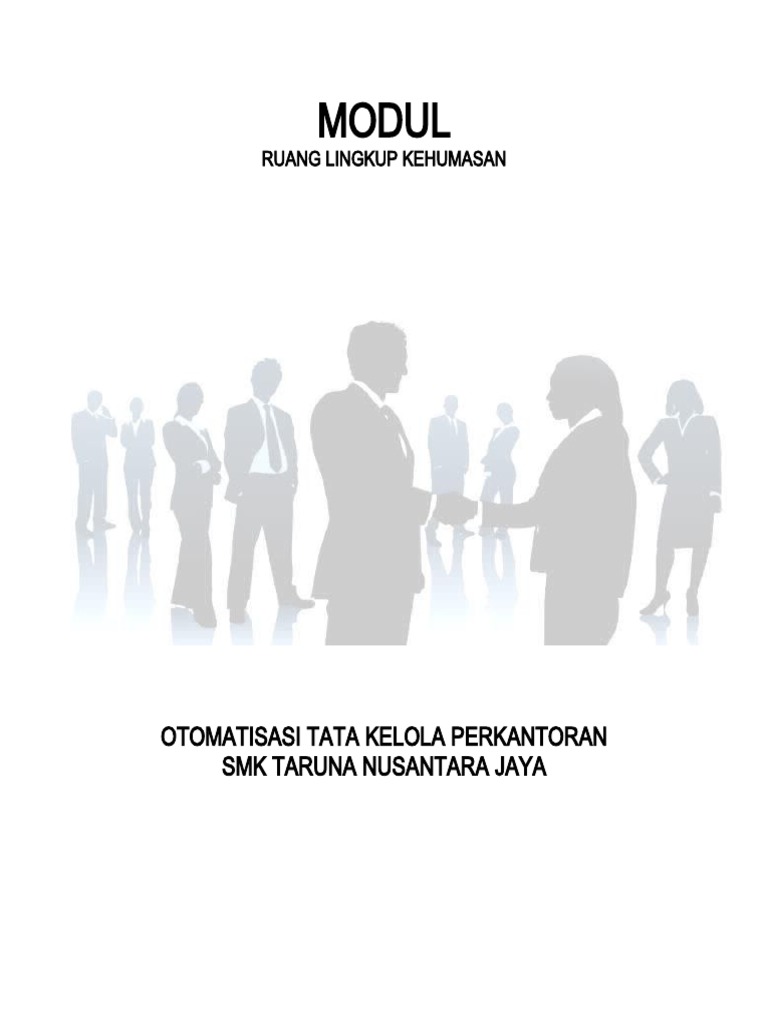 Modul Ruang Lingkup Humas | PDF