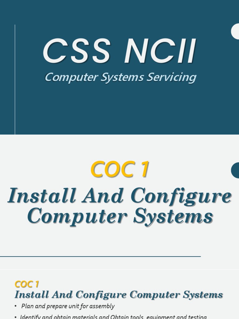CSS Ncii Student Guide | PDF | Group Policy | Computer Network