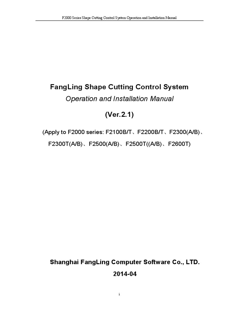 Control System Manufacture Manual | PDF | Input/Output | Computer Monitor
