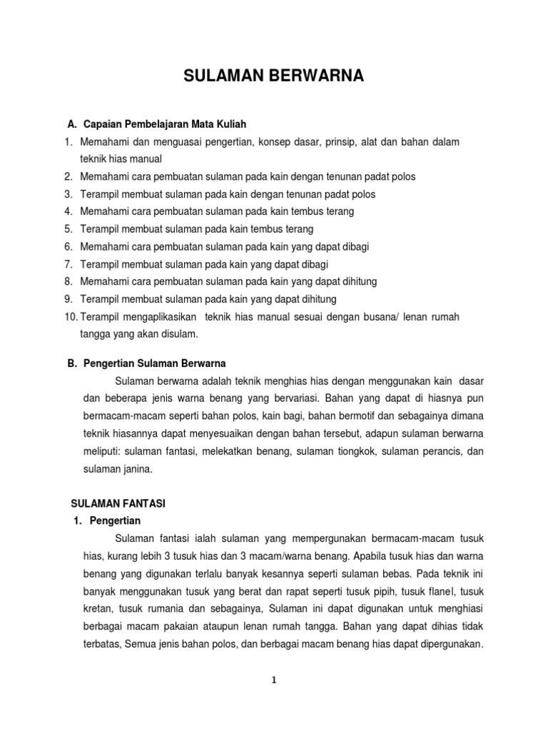 Sulaman Fantasi | PDF | Griya & Taman