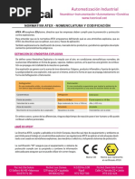 Marcado_ATEX_IECEx | PDF | Materiales | Gases
