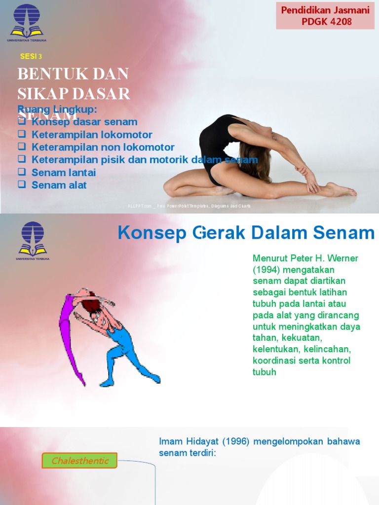 Bentuk Dan Sikap Dasar Senam | PDF