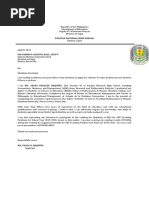 Letter For T3 Application | PDF