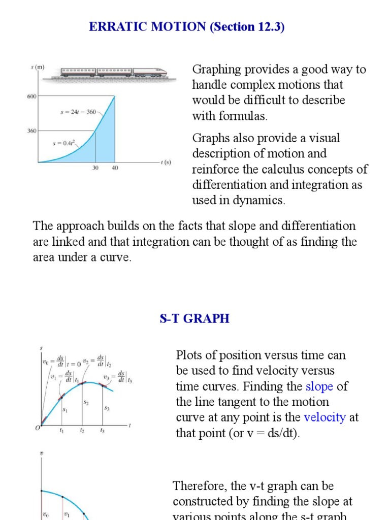 Analyzing Erratic Motion with Graphs | PDF | Acceleration | Velocity