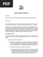 Contract of Employment Regularization Template | PDF | Working Time ...