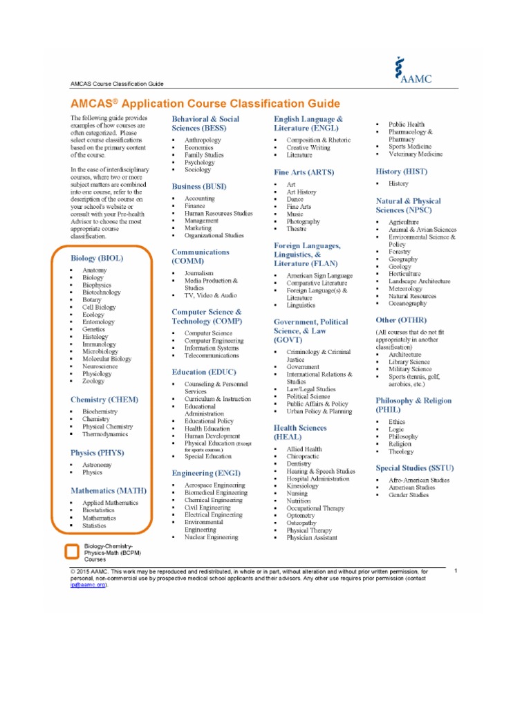 AMCAS GPA Calculator | PDF | Education Reform | Academia