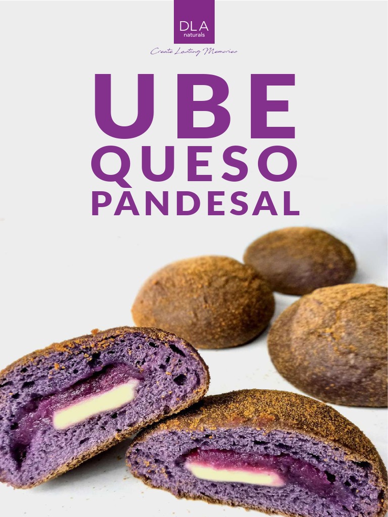 Ube & Queso Pandesal Recipe DLA | PDF | Cooking, Food & Wine