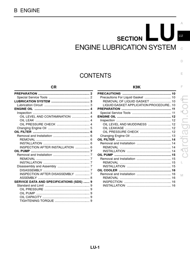 Engine Lubrication System Guide | PDF | Motor Oil | Pressure