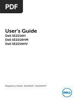 Dell p2422h Monitor - User's Guide - en Us | PDF | Usb | Hdmi
