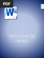 Cuadernillo de Prácticas de Word | PDF | Microsoft Word | Los consumidores