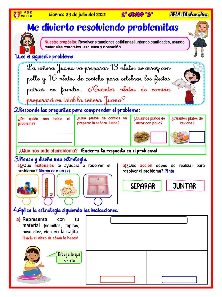 Me Divierto Resolviendo Problemas | PDF