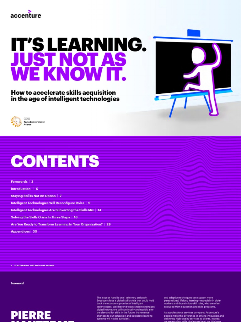 Accenture - It's Learning | PDF | Economic Growth | Automation