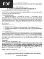 Necrological Service Program Outline | PDF | Religious Behaviour And ...