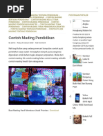 Contoh Mading 3D Kreatif untuk SD | PDF
