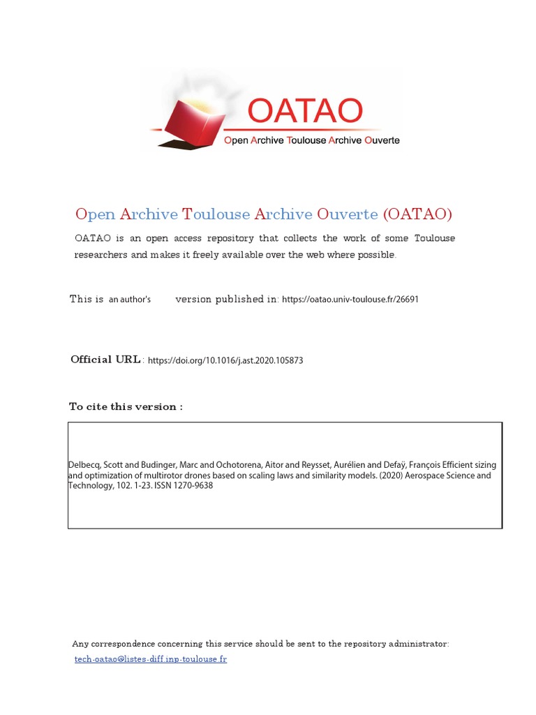 Uav Design | PDF | Mathematical Optimization | Unmanned Aerial Vehicle