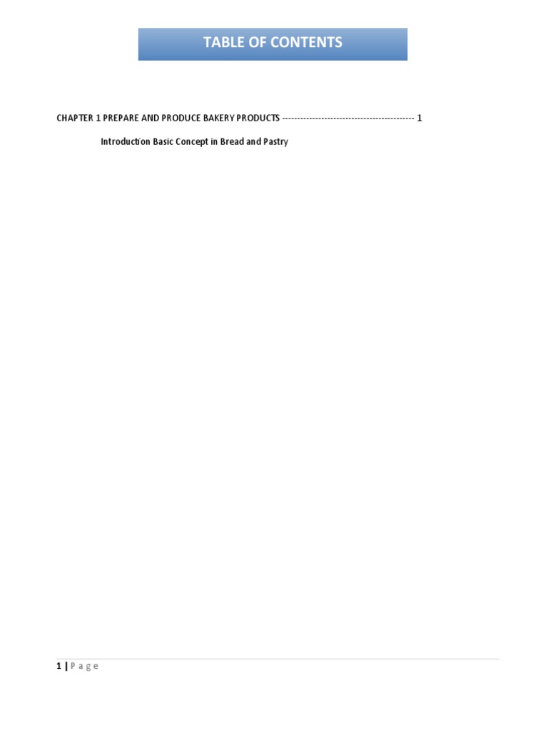 Quarter 1 Module | PDF | Dough | Breads