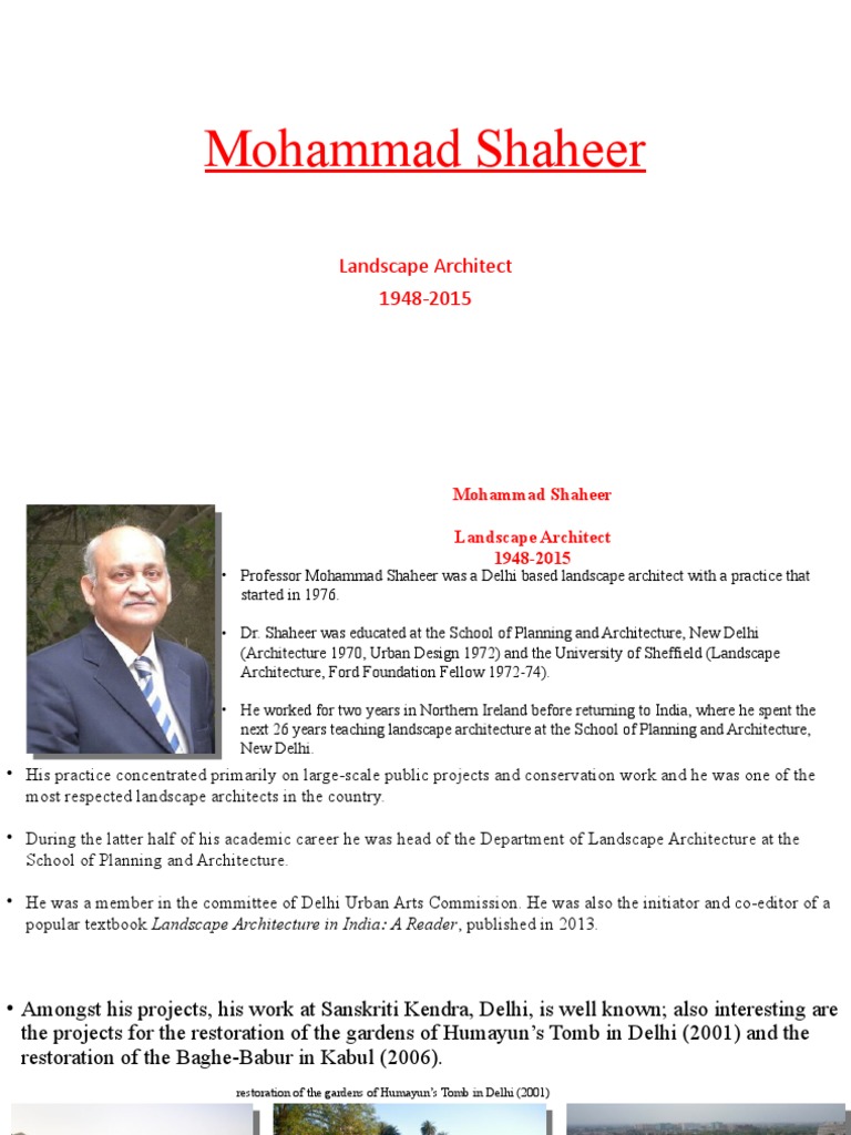 Mohammad Shaheer | PDF | Gardens | Nature