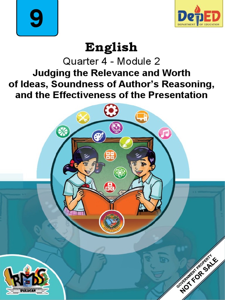 English 9 Q4 Module 2 | PDF | Relevance | Aircraft