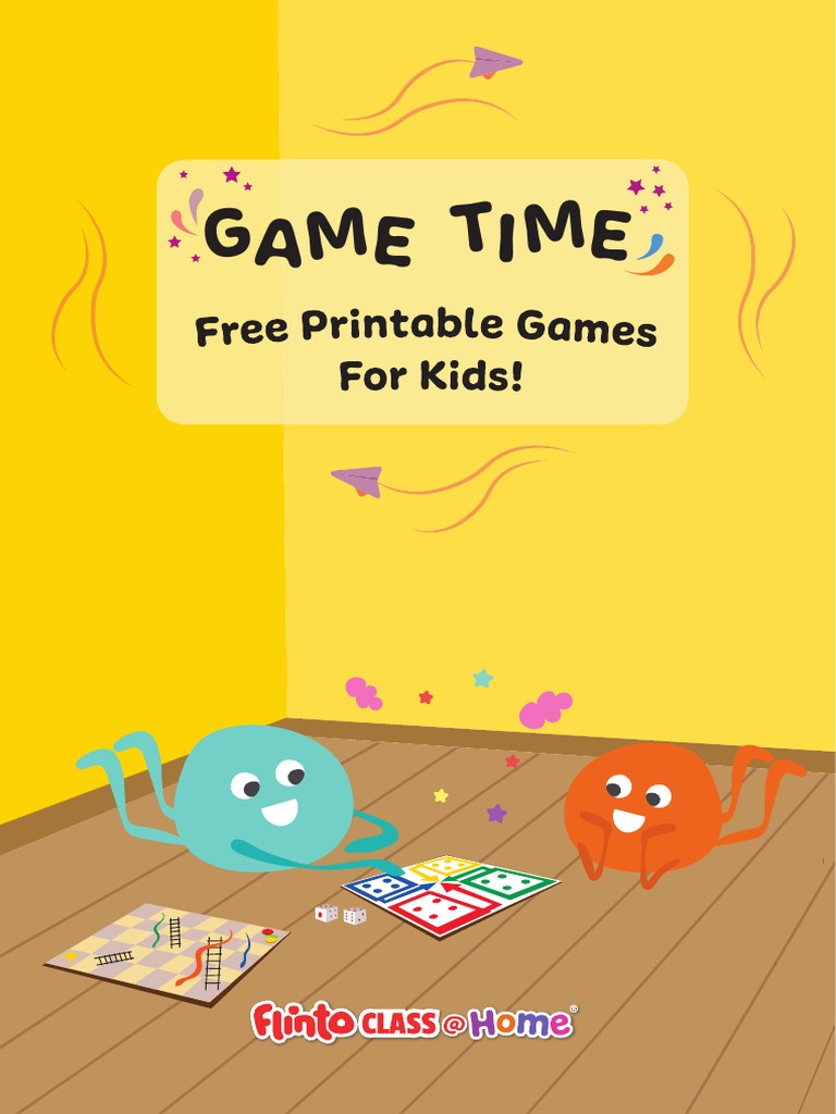 Flintoclass - Fun Games - Worksheet | PDF | Human Life Stages | Childhood