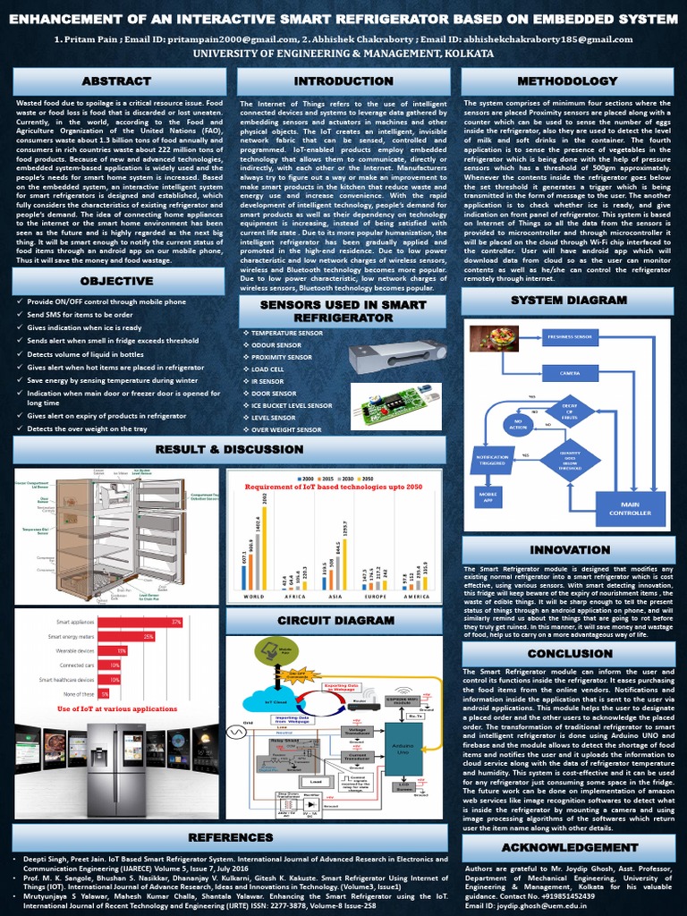Enhancement of An Interactive Smart Refrigerator Based On Embedded ...