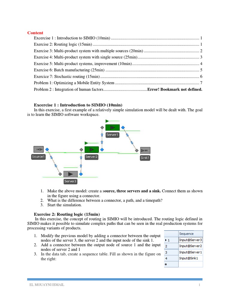 Assignment - Discrete Event Simulation | PDF | Routing | Sequence