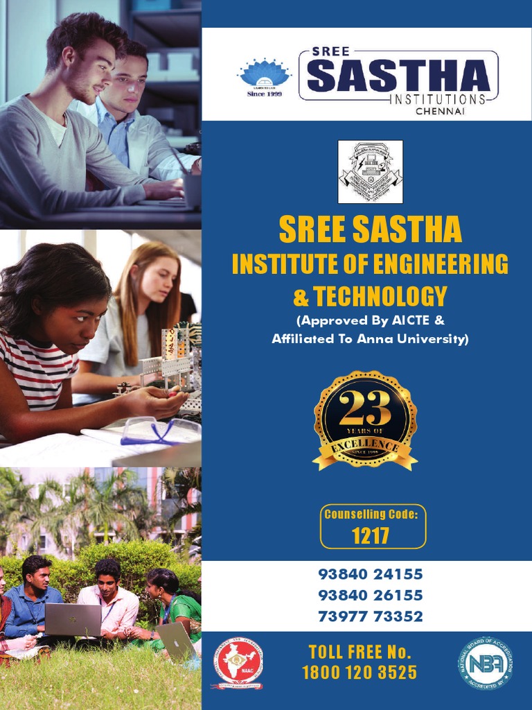 SREE SASTHA GROUP OF INSTITUTIONS Brochure | PDF | Pharmacy | Nursing