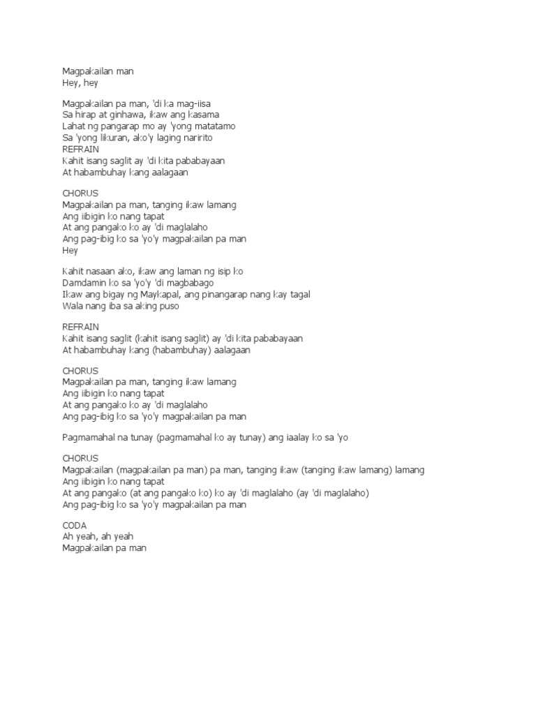 Magpakailan Man | PDF