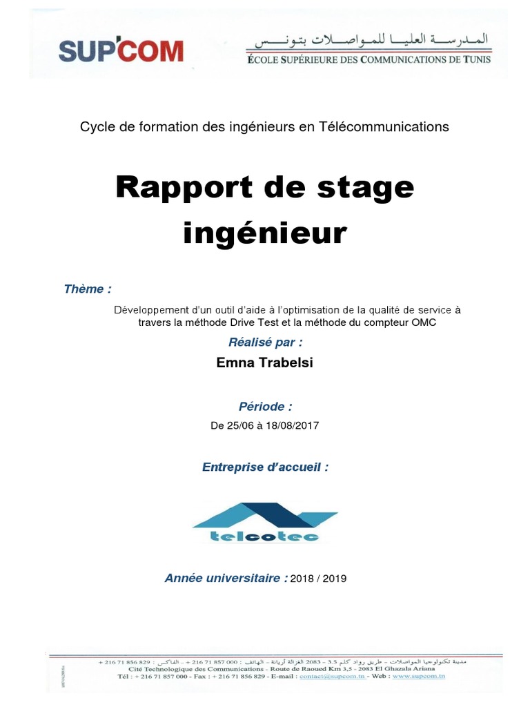 Rapport Emna Telcotec | PDF | PHP | Internet