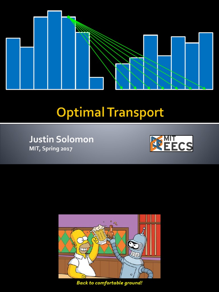 13 Optimal Transport | PDF | Mathematical Analysis | Algorithms