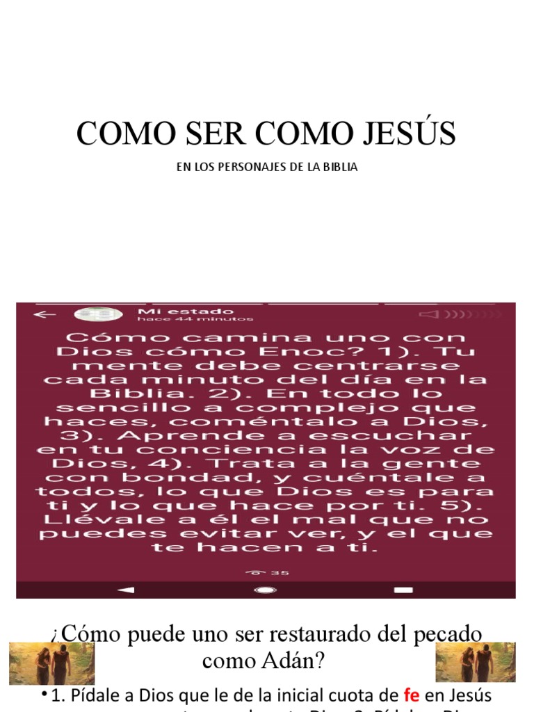 Guía Bíblica para Vivir como Jesús | PDF | Pecado | Salvación