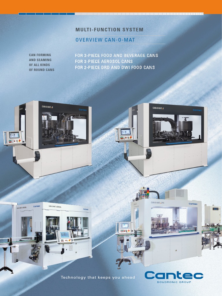 Overview Can-O-Mat: Multi-Function System | PDF