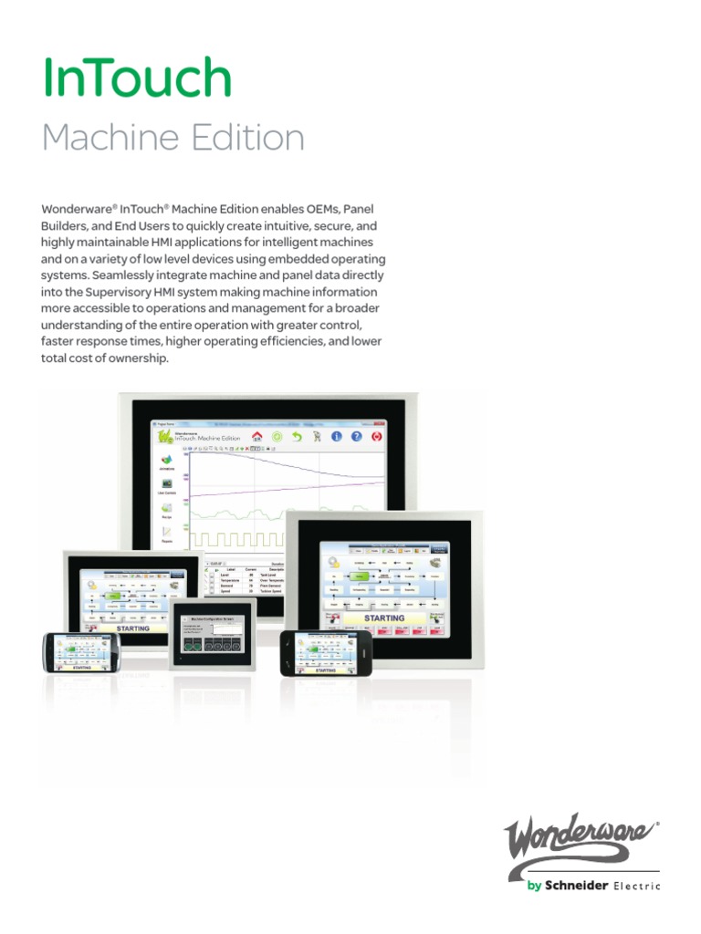 Wonderware InTouch Machine Edition en 0814 | PDF | Computers