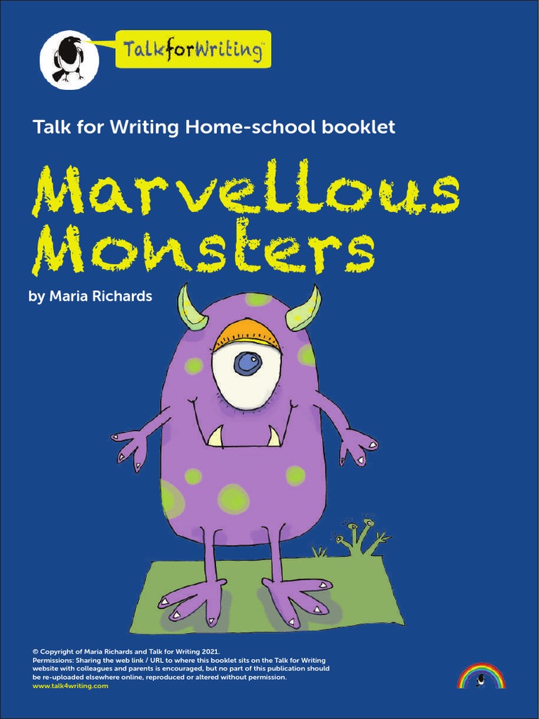 Talk For Writing - 3-Monsters | PDF | Adjective | Adverb