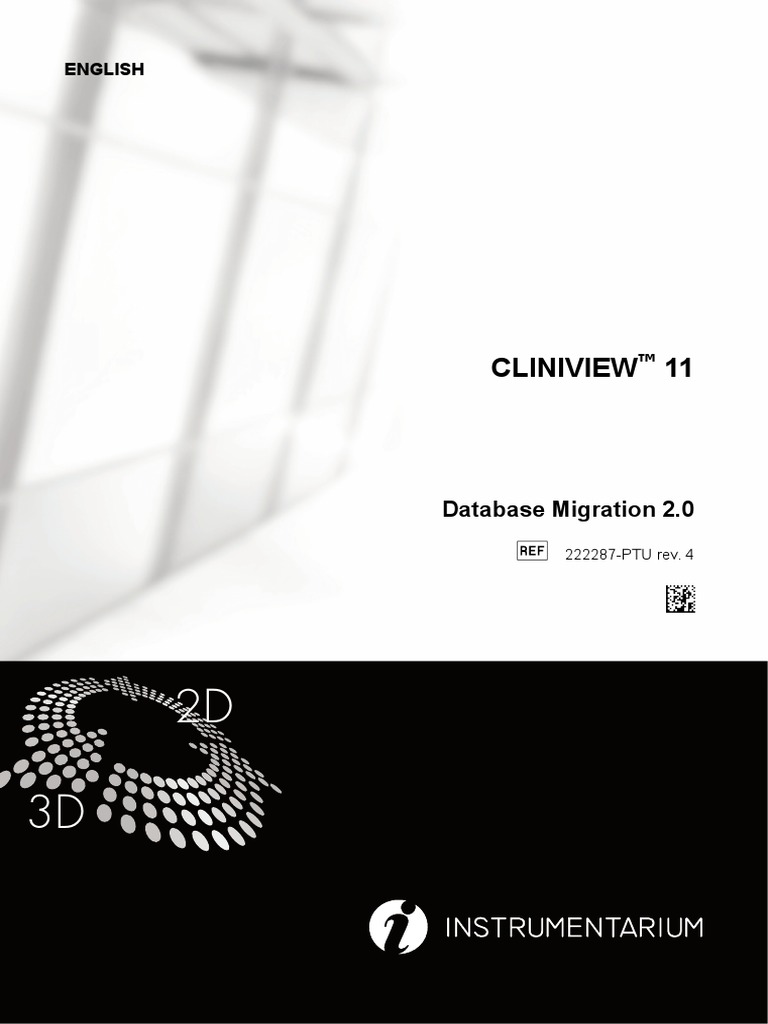 CLINIVIEW 11.9 Database Migration Instruction r4 | PDF | Databases ...