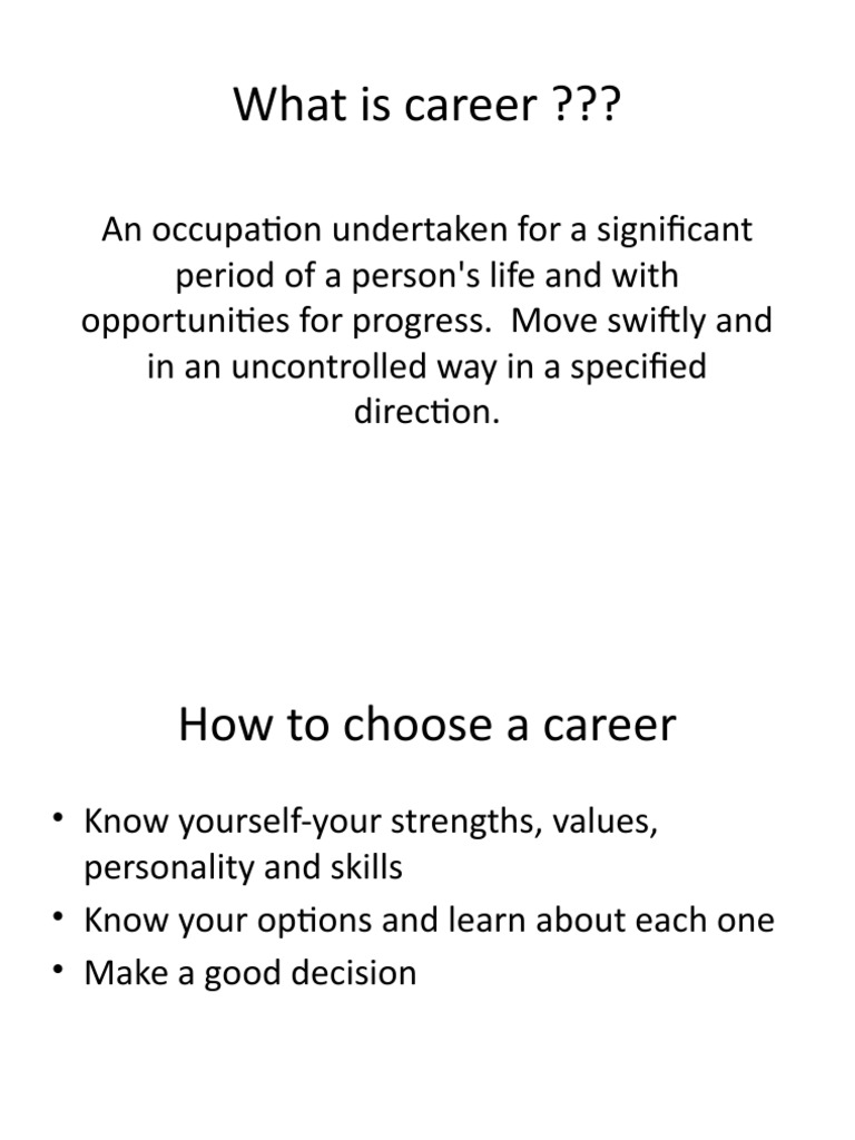 Best Career Option | PDF | Nursing | Time Management