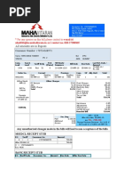 Sample Water Bill | PDF