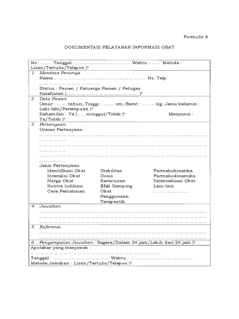 Dokumentasi KIE Apoteker dalam Farmasi | PDF