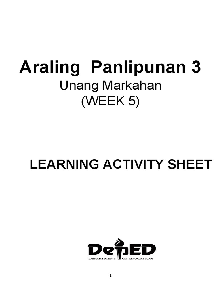 AP LAS WEek 5 | PDF