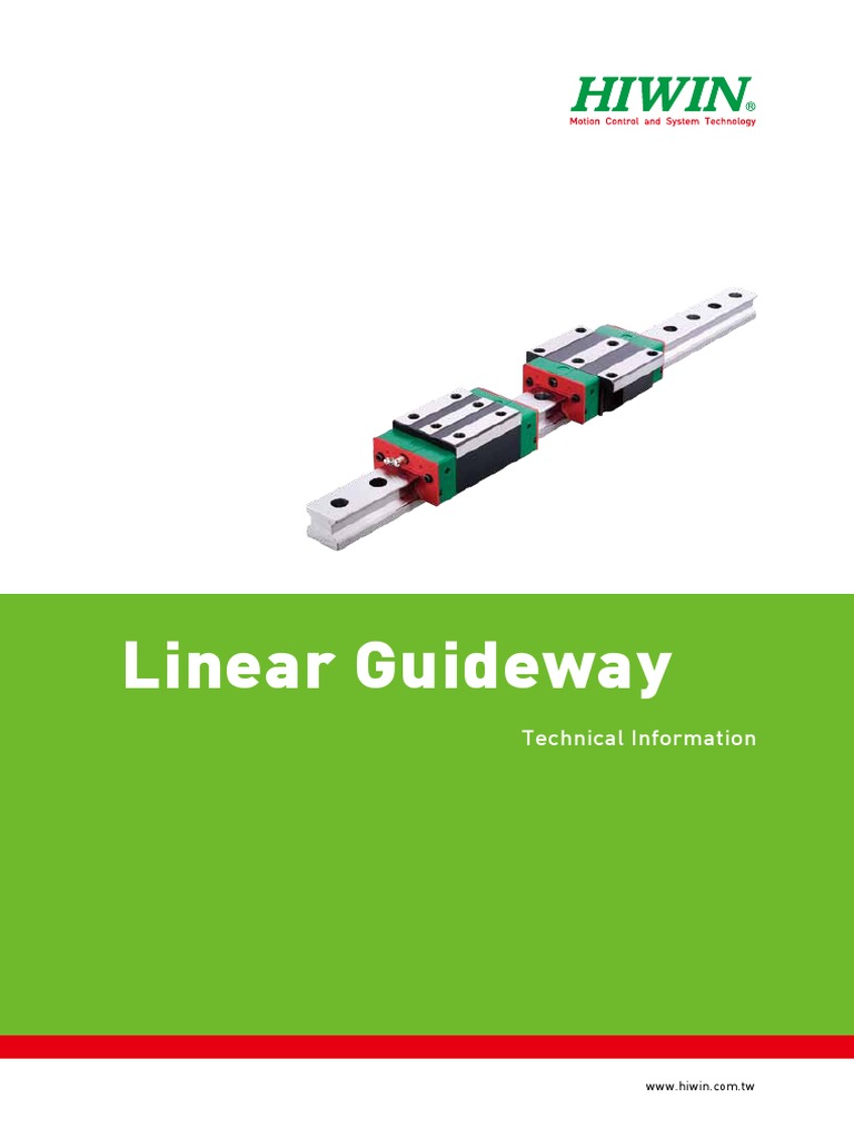 Catalogo Hiwin Completo | PDF | Friction | Electric Motor