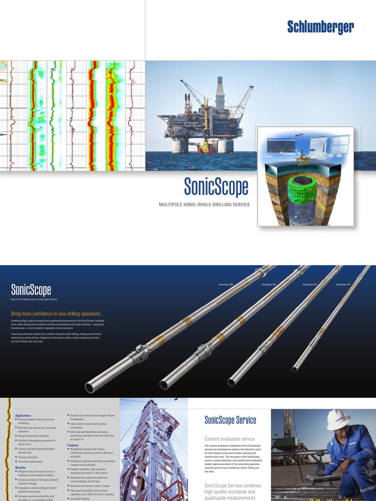 Sonicscope: Multipole Sonic-While-Drilling Service | PDF | Casing ...