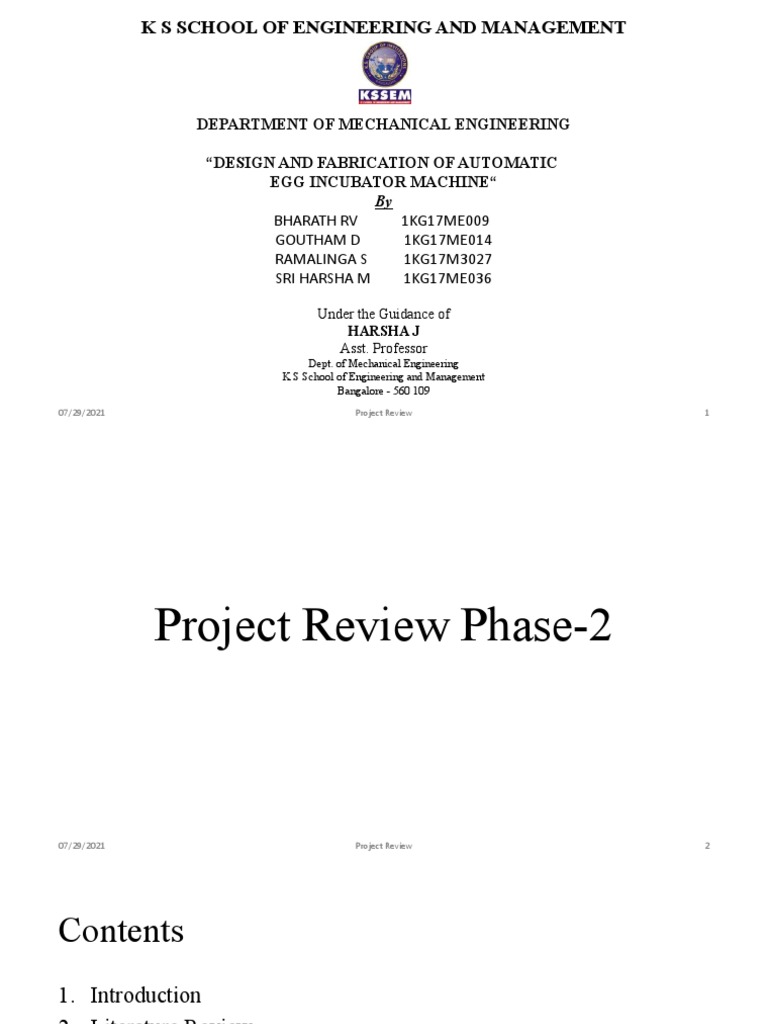 KSS Engineering Egg Incubator Design | PDF | Engineering | Machines